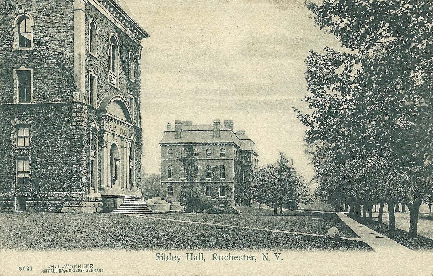 Old U. of R. Campus - Sibley Hall (#2) - Pictures of Rochester and ...