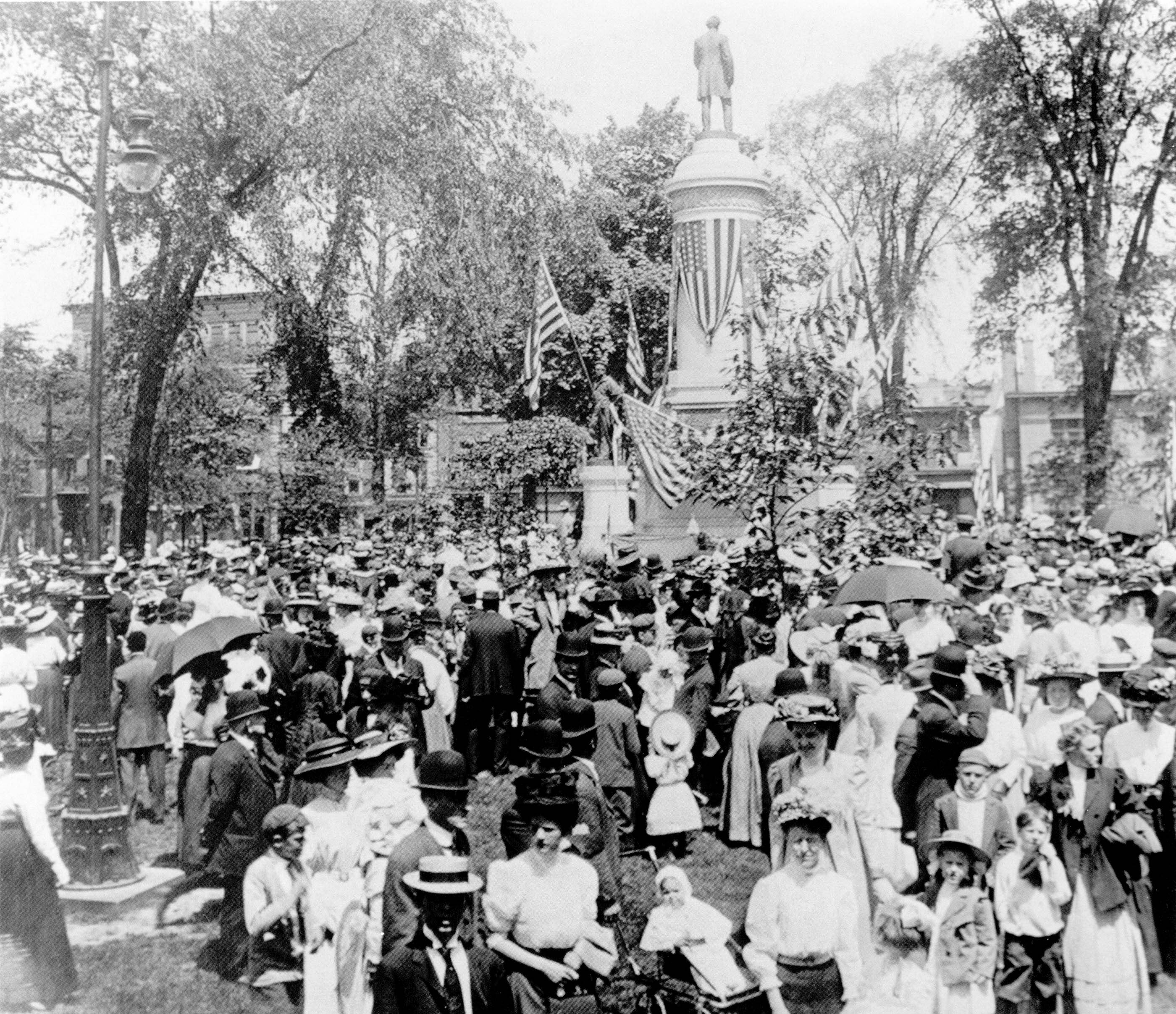 Washington Square Park - Dedication - Pictures of Rochester and Monroe County, NY