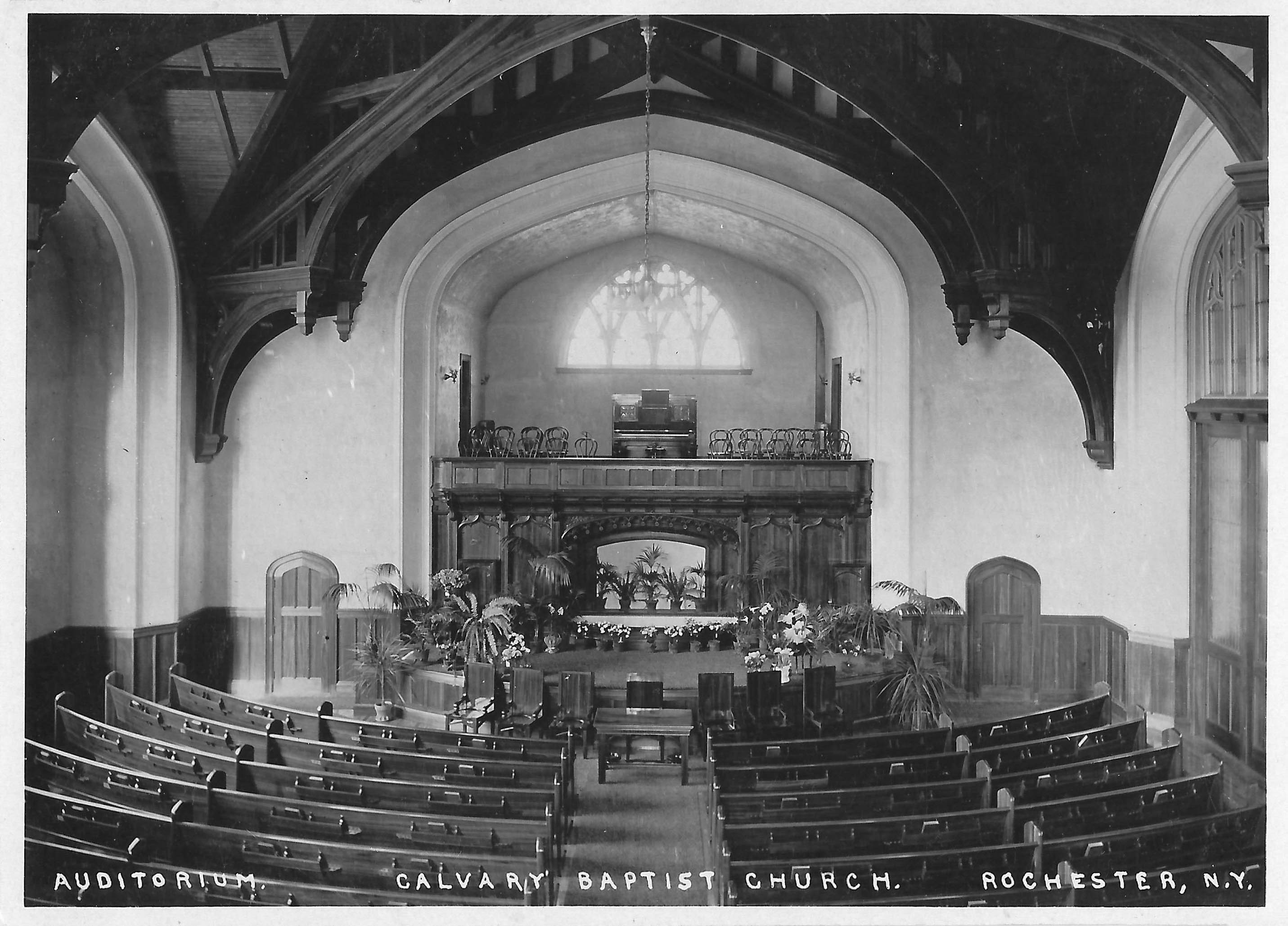 Calvary Baptist Church (Auditorium), Rochester - Religious - Pictures ...
