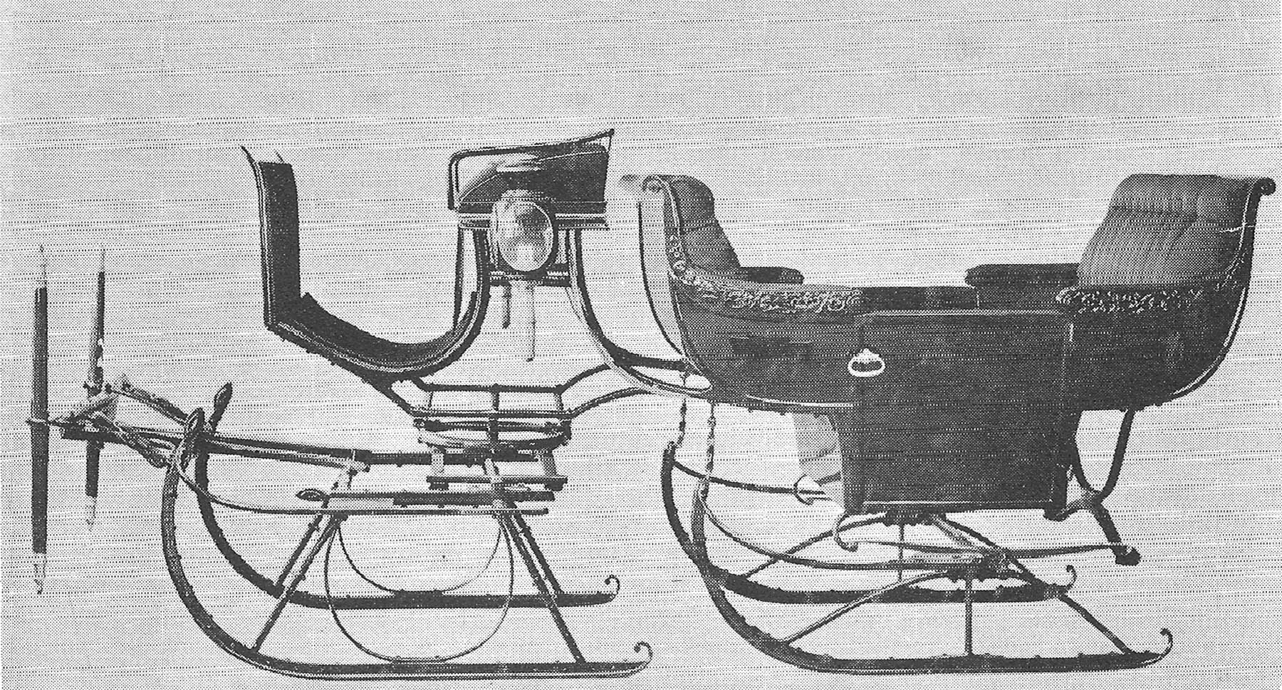 1870 Cunningham Sleigh - Pictures of Rochester and Monroe County, NY